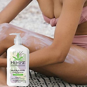 Hempz Black Fig & Vanilla Herbal Body Moisturizer 17 ounces