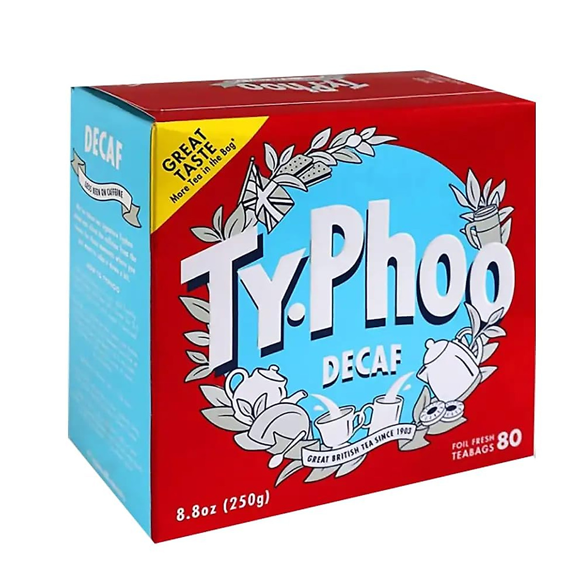 Typhoo Decaf 80 Tea Bags