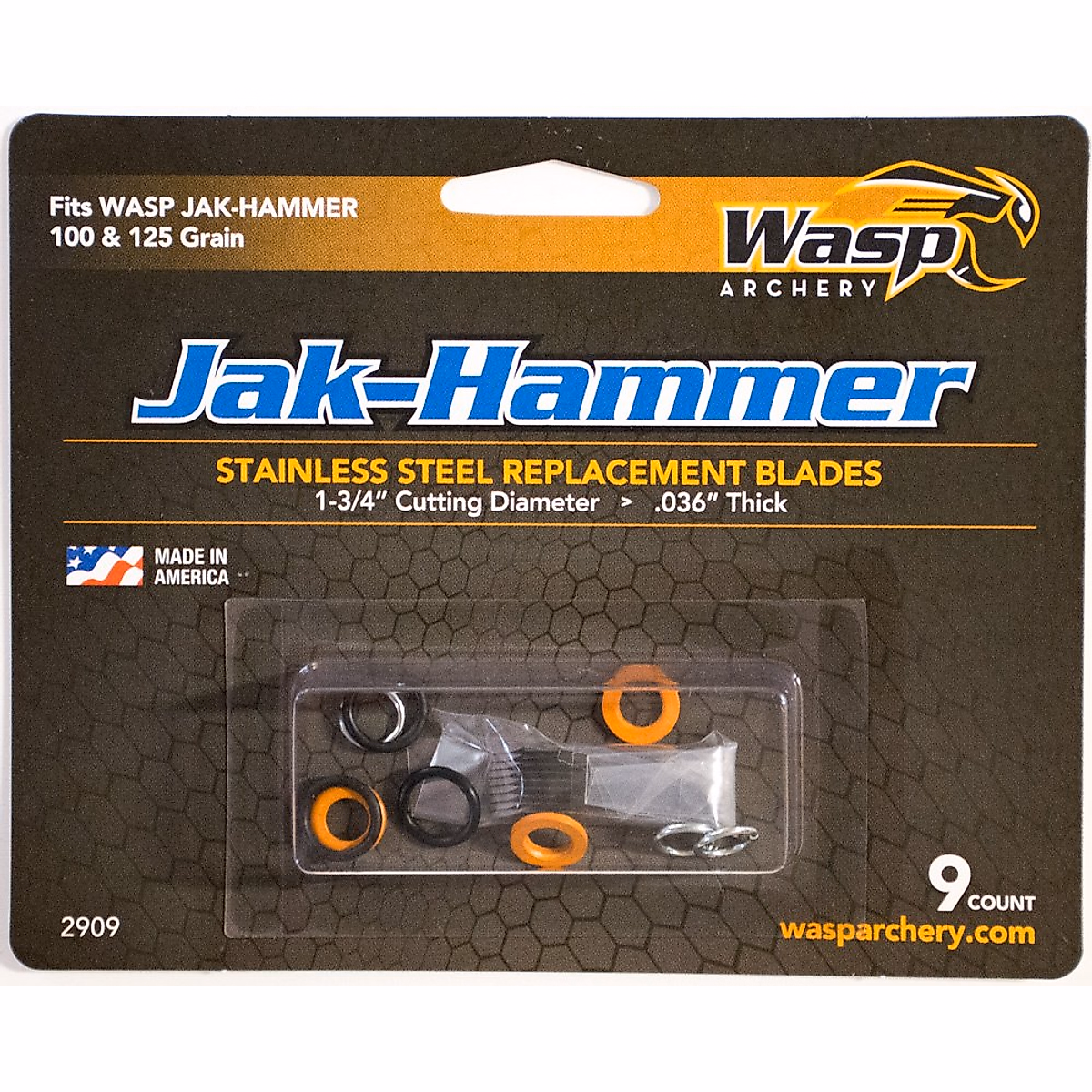 Replacement Blades for Wasp Jak-Hammer 100 & 125 1 3/4"