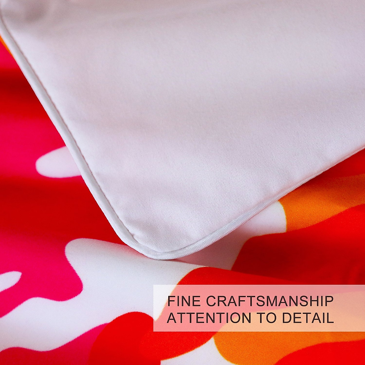 BlessLiving Rainbow Tie Dye Bedding Colorful Tye Dye Duvet Cover Psychedelic Watercolor Artsy Bedding 3 Piece Art Bedspread (Queen)