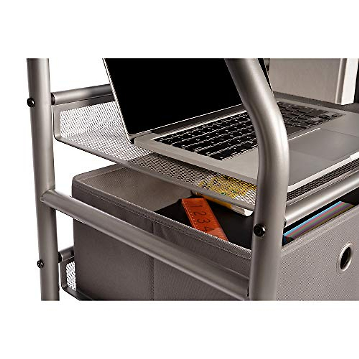 neatfreak! 4 Tier Metal Home Storage Organizer w/Bins