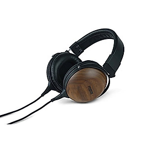 Fostex TH-610 Premium Stereo Headphones with Tesla Magnetic Circuit, Black/Walnut