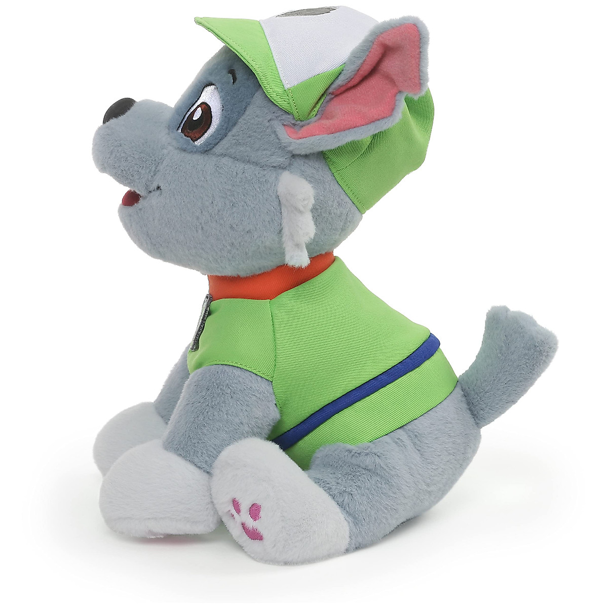GUND Official PAW Patrol Rocky in Signature Recycling Uniform Plush Toy, Stuffed Animal for Ages 1 and Up, 9"
