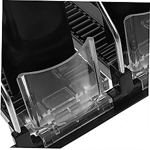 ULTECHNOVO 3pcs Drink Pusher Mini Drinks Vending Machine Bottle Dispenser Supermarket Drink Puller Soda Bottle Organizer Slide Out Drink Shelves To Stack Abs Combination Soda Bottle Dispenser