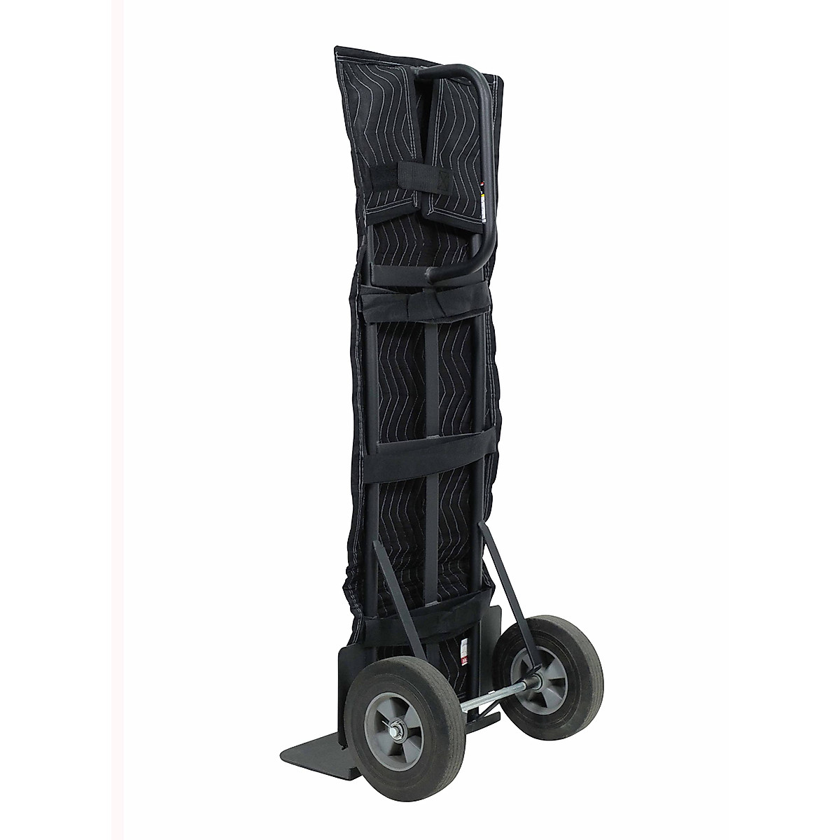 Mytee Products (2 Pack) Padded Hand Truck Cover - Square Top, Moving Supplies, Black Moving Pad - Woven Cotton/Poly - 50" x 16"