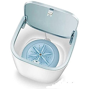 Mini Washing Machine USB Portable Underwear Cleaning Machine Socks Baby Clothes Wash Machine for Apartment, Laundry, Camping,RV, Travel - Blue