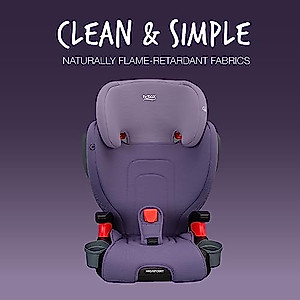 Britax Highpoint Backless Belt-Positioning Booster Seat, SafeWash Purple Ombre