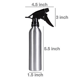 SHANY Dual Release Spray Bottle – 6 Ounces - at Home or Professional Use