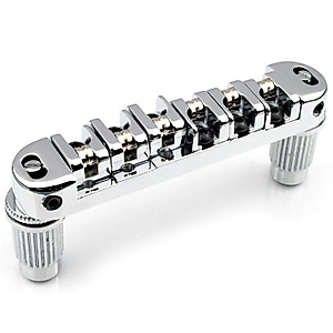 Locking Roller Bridge for Epiphone Les Paul Guitar- Chrome