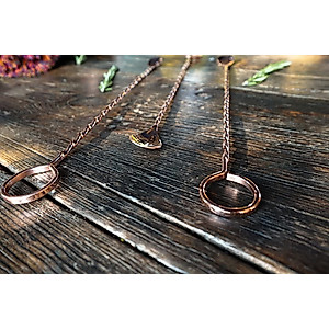 Sertodo Copper Ringer Bar Spoon | 16 inch | 100% Pure Copper, Heavy Gauge, Hand Forged | Mix Signature Cocktails in Style | Professional Bartender Grade | Gift the Mixologist's Choice in Barware