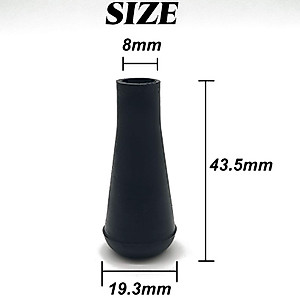 RONYOUNG 12PCS Soft Rubber Arrowheads Archery Hunting Game Practice Safety Arrow Tips