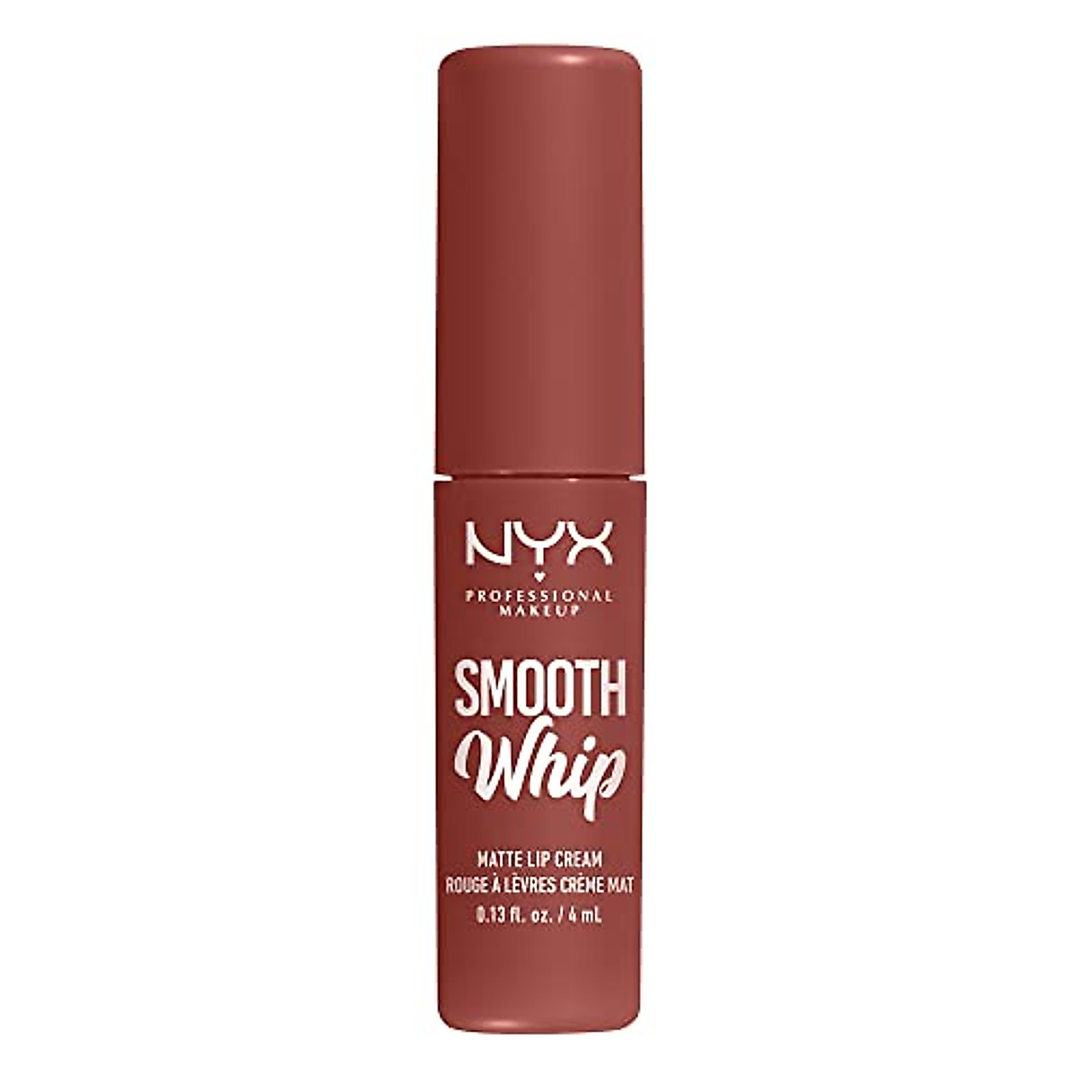NYX PROFESSIONAL MAKEUP Smooth Whip Matte Lip Cream, Long Lasting, Moisturizing, Vegan Liquid Lipstick - Latte Foam (Pinky Mauve)