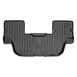 MAXLINER All Weather Custom Fit 3rd Row Black Floor Mat Liner Set Compatible With 2011-2019 Ford Explorer