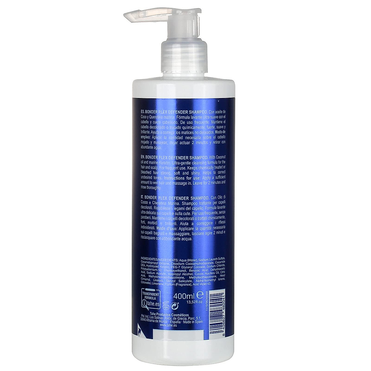 TAHE DEFENDER SHAMPOO BONDER PLEX 400ML