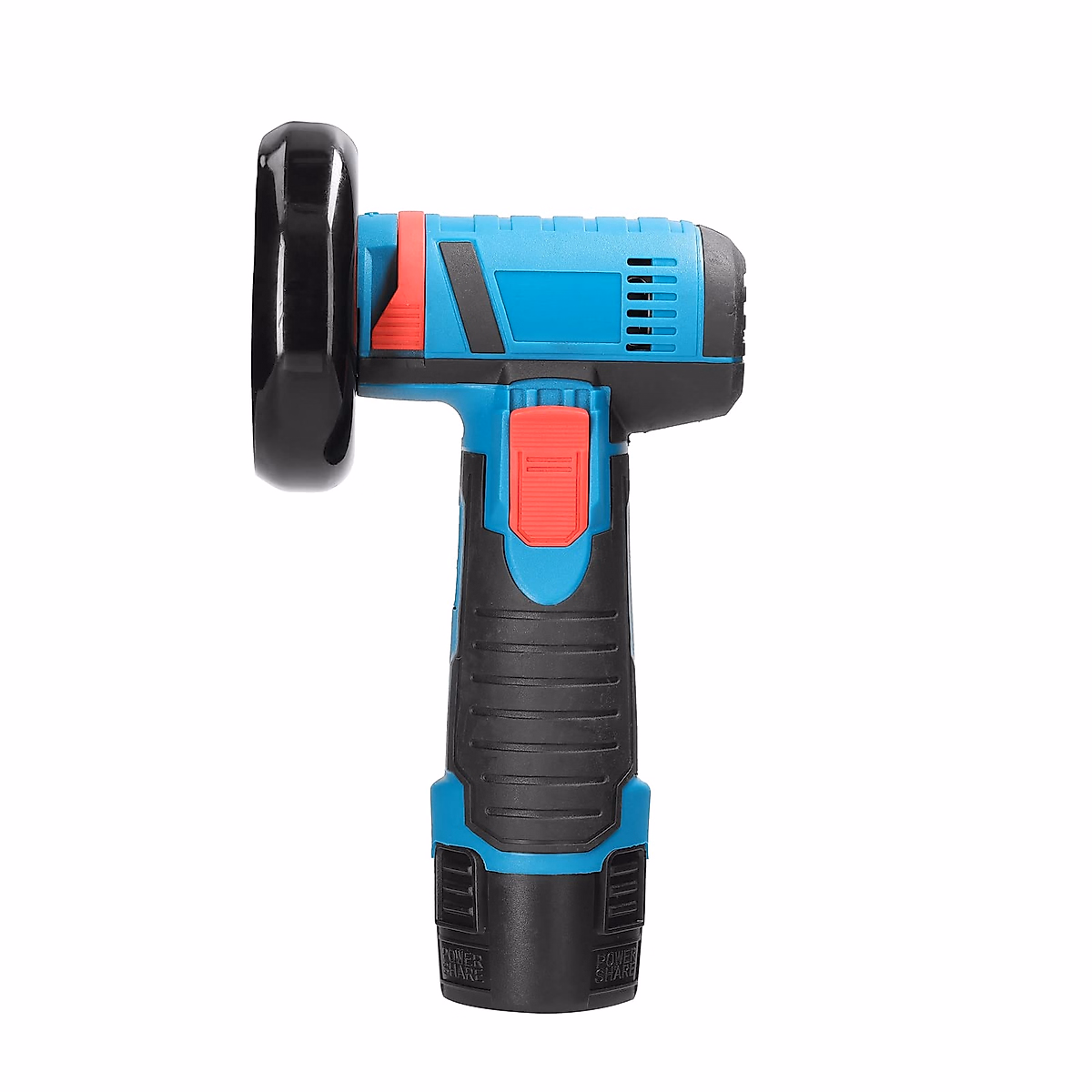 Angle Grinder, Geevorks Grinders Power Tools 12 V Handheld Portable Electric Grinder Machine with 2 Cutting Disc/2PCS 1300mAh Battery