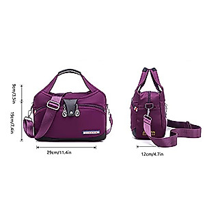 Ladies Large-Capacity Waterproof Anti-Theft Fashion Handbag , Women'S All-Match Oxford Cloth Shoulder Bag Messenger Bag