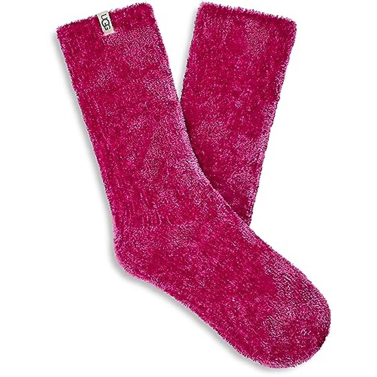 UGG Women's LEDA Cozy Sock, Solferino Pink, One Size