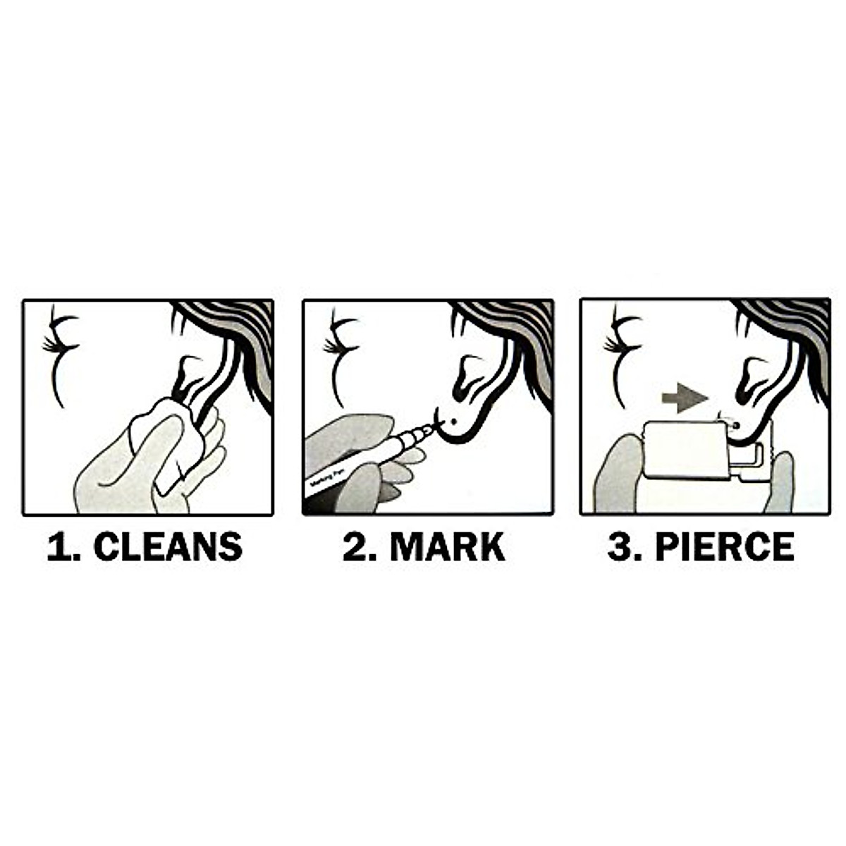 Silver Mini 3mm Green August Birthstone Ear Piercing Earrings Hypoallergenic Studex System 75