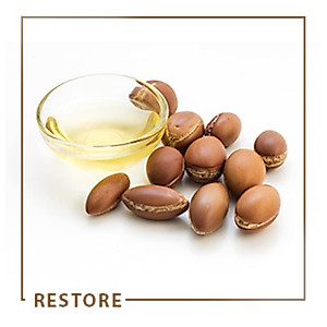 Burgati Moroccan ​Argan Oil Conditioner with Keratin Sulfate Free for Dry, Frizzy, Curly or Damaged Hair Professional Strength-Made in USA - 8 Fl Oz