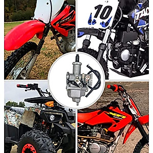 Carburetor Compatible with HONDA XR100 (1981-1984), XR100R (1985-2003), CRF100F (2004-2007) （Fits：XR100 XR100R CRF100F）