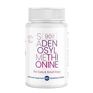 SAM-e Liver and Brain Health Supplement for Medium and Large Dogs - with S-aDENOSYLmethionine (Same), 60 Coated Tablets
