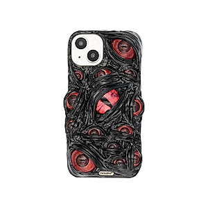 Techypop- Cat Eye in the Dark Handmade Phone Case (Compatible with iPhone 15 Pro)