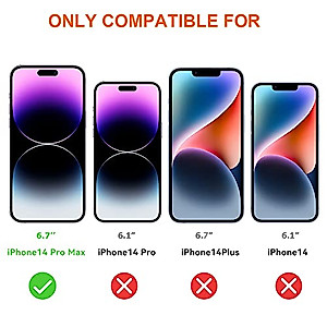 Focuses iPhone 14 Pro Max Blue Light Screen Protector iPhone 14 Pro Max Anti Blue Light Screen Protector 6.7inch. Anti Blue Light Tempered Glass Film for iPhone 14 Pro Max 3-Pack