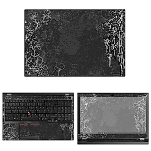 Decalrus - Protective Decal Skin Sticker for Lenovo ThinkPad P53 (15.6" Screen) case Cover wrap LEthnkpd15_P53-169