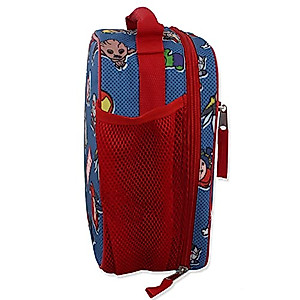Marvel Kawaii Boys Girls Soft Insulated School Lunch Box (One Size, Multi)
