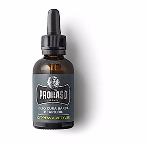 Proraso Beard Oil - Cypress and Vetyver, 1 Fl Oz