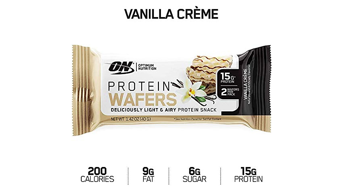 Optimum Nutrition High Protein Wafer Bars - Low Sugar