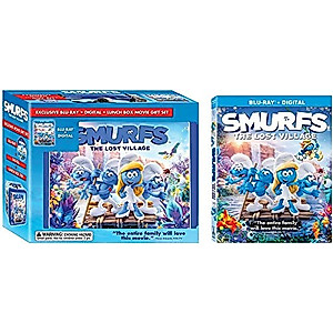 Smurfs The Lost Village (Blu-ray + Digital HD + Lunch Box Movie Gift Set)