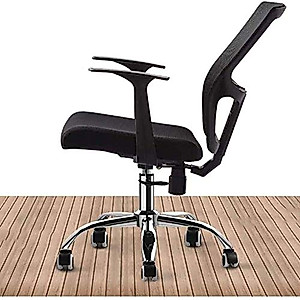 KXDTZ Desk Task Computer Chair Fabric Low Back Office Chair with Adjustable Height, for Reception Dinning Conference Room