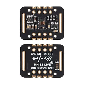 ACEIRMC 4pcs Heart Rate Sensor Module MAX30102 Pulse Detection Blood Oxygen Concentration Compatible for Arduino STM32