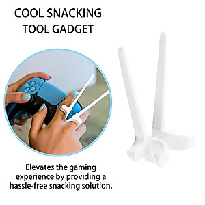 6 PCS & 4 COLORS!Gamer Finger Chopsticks,Snacking Innovation,Finger Chopsticks For Snacking,Gaming Snack Solution,Your Keyword for Seamless Snacking Fun!