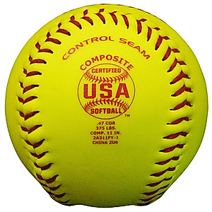Baden ASA Synthetic Fastpitch Softballs (11-inch)