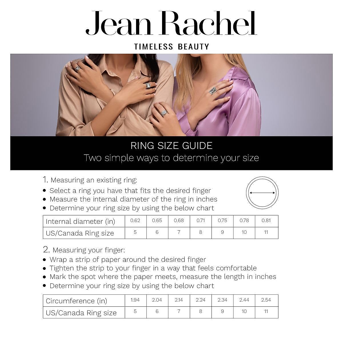 JEAN RACHEL JEWELRY 925 Sterling Silver Rotating Spinner Ring With 5 One Micron 14K Gold Plated, Hypoallergenic, Nickel and Lead-free, Artisan Handcrafted Designer Collection, Made in Israel