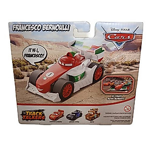 Disney Cars Toys Track Talkers Francesco, 5.5-in, Authentic Favorite Movie Character Talking & Sound Effects Vehicle, Fun Gift for Kids Aged 3 Years and Older, Multicolor