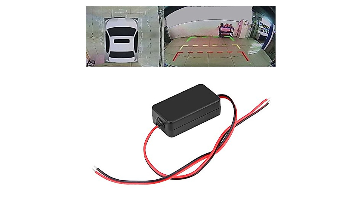 Fix Rear View Camera Screen Issues with 12V Rectifier Filter
