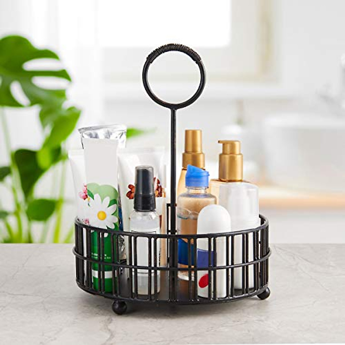 Scott Living Oasis Linear Condiment Caddy, 11.25-Inch, Black