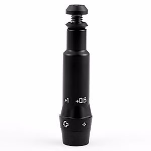 Golf Obsession Golf Adapter Sleeve Replacement for Ping G35 and G400 Driver and Fairway Wood-Available Tip Size .335 and .350,Black