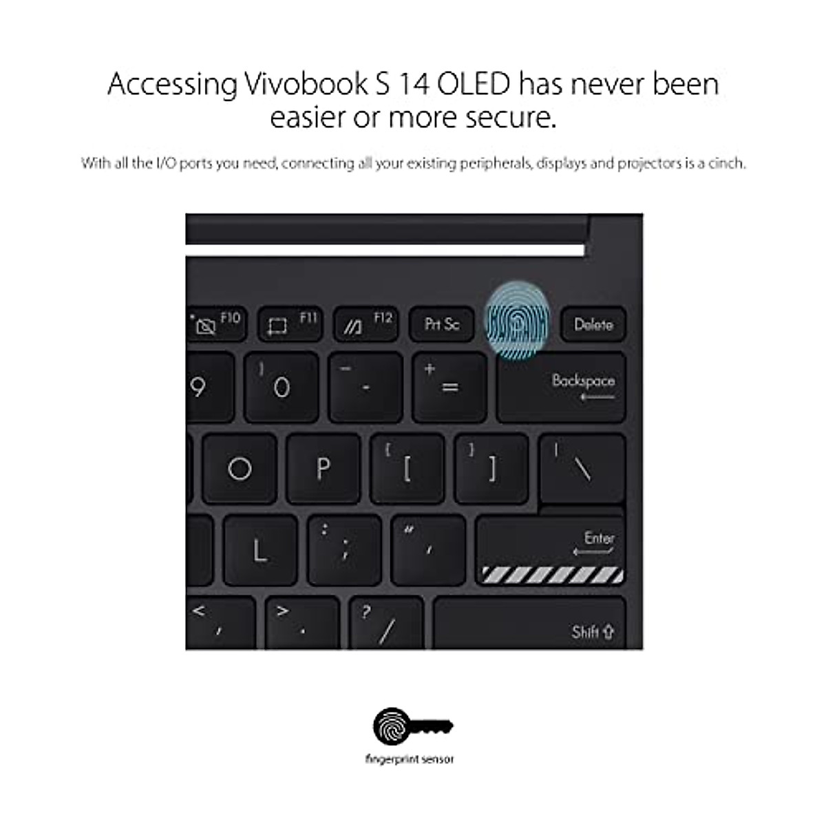 ASUS VivoBook S 14 OLED Slim Laptop, 14” 2.8K 16:10 Display, Intel Evo Platform, Intel Core i7-12700H CPU, 16GB RAM, 512GB SSD, Windows 11 Home, Indie Black, K3402ZA-DB74