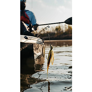 Catch Co 10,000 Fish Yoto Worm Soft Plastic Creature Bait Fishing Lure Watermelon Red Flake 4.75"