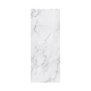 Ove Decors Arroyo 60 x 32 in. Solid Surface Alcove Shower Wall, Carrara