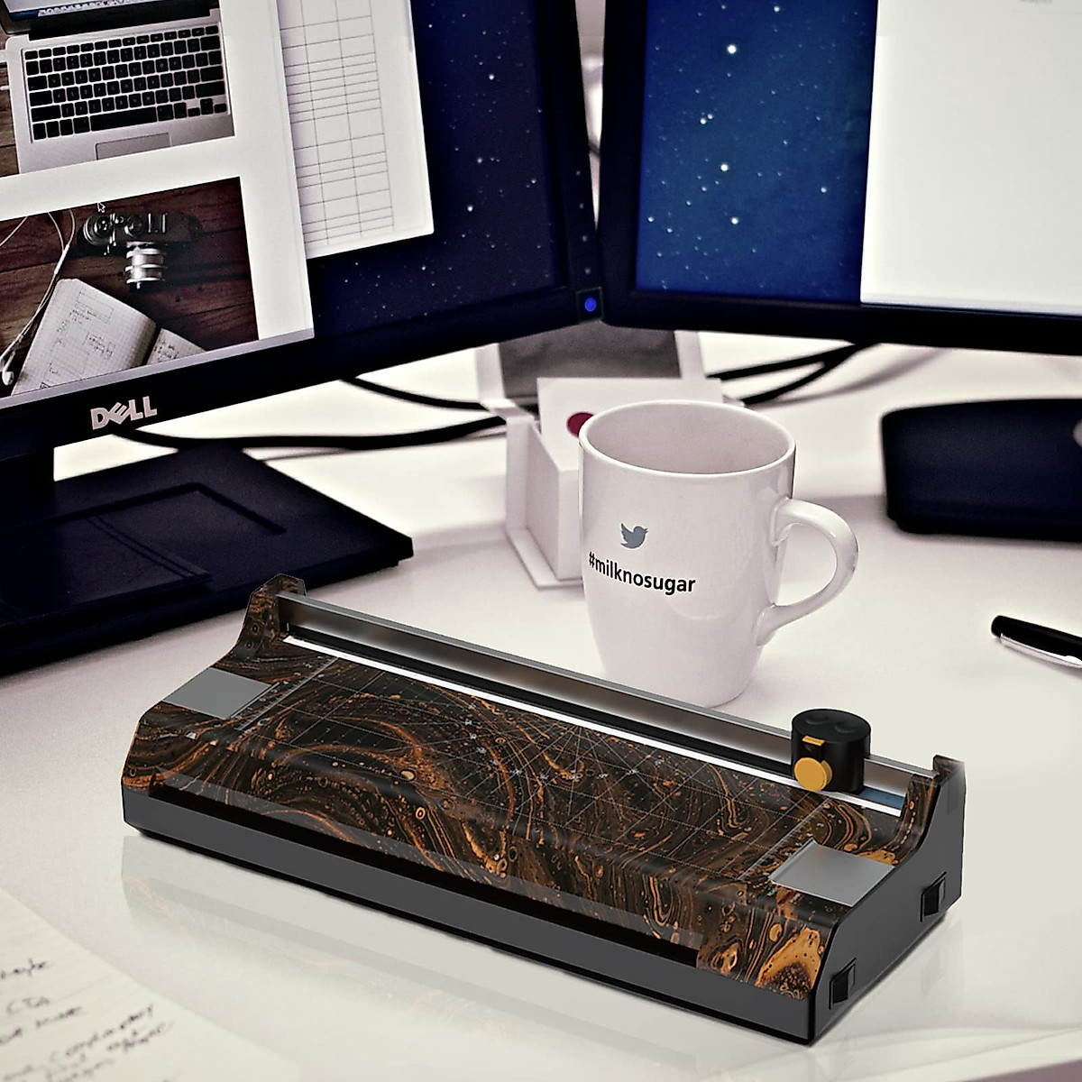 13 Inch laminator Machine 11x17 ,BARIHO 7 in 1 A3/A4/A6 Laminator Machine, Thermal Laminating Machine,Home Office School Use with 50 Pouches Laminator Machine