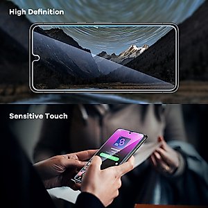 AACL Pixel 8 Pro Screen Protector Tempered Glass with Camera Lens Protector for Google Pixel 8 Pro Screen Protector，6.7 Inch [Fingerprint Unlock][Anti-Scratch] [9H] [3 +2 Pack ]