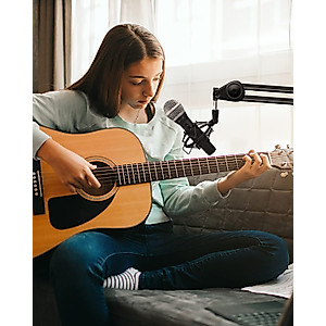 Microphone Shock Mount Mic Holder For Samson Q2U Shure SM58 ATR2100-USB Behringer Xm8500, Mic Clip Holder Mount for Diameter 28mm-32mm Dynamic Microphone Like AT2005-USB Shure PGA48 PGA58, Boseen