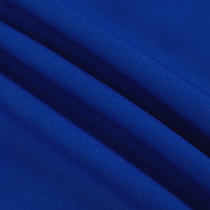 EOSIEDUR Women's Solid Sweatsuit Set Two Piece Long Sleeve Pullover and Waistband Sweatpants Sport Outfits Sets, Blue X-Large