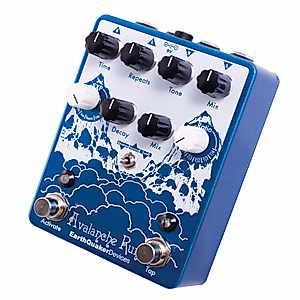 EarthQuaker Devices Avalanche Run Stereo Reverb & Delay with Tap Tempo Guitar Effects Pedal