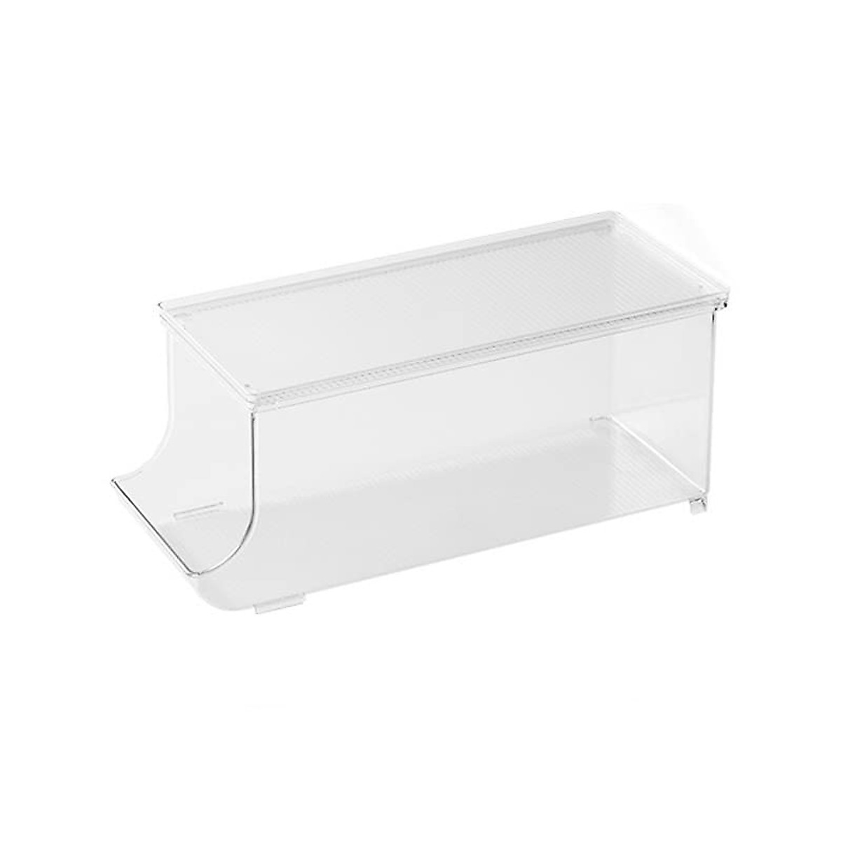 Soda Can Organizer for Refrigerator Stackable Can Holder Dispenser with Lid for Fridge, Pantry, Freezer – Fridge Can Organizer, Soda Fridge Organizer,Refrigerator Drink Organizer,BPA-Free,Clear Design